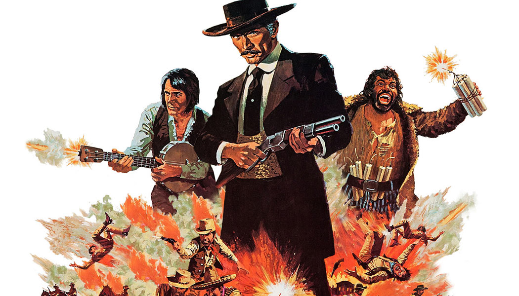 Der italienische Western Sabata mit Lee van Cleef und William Berger ...